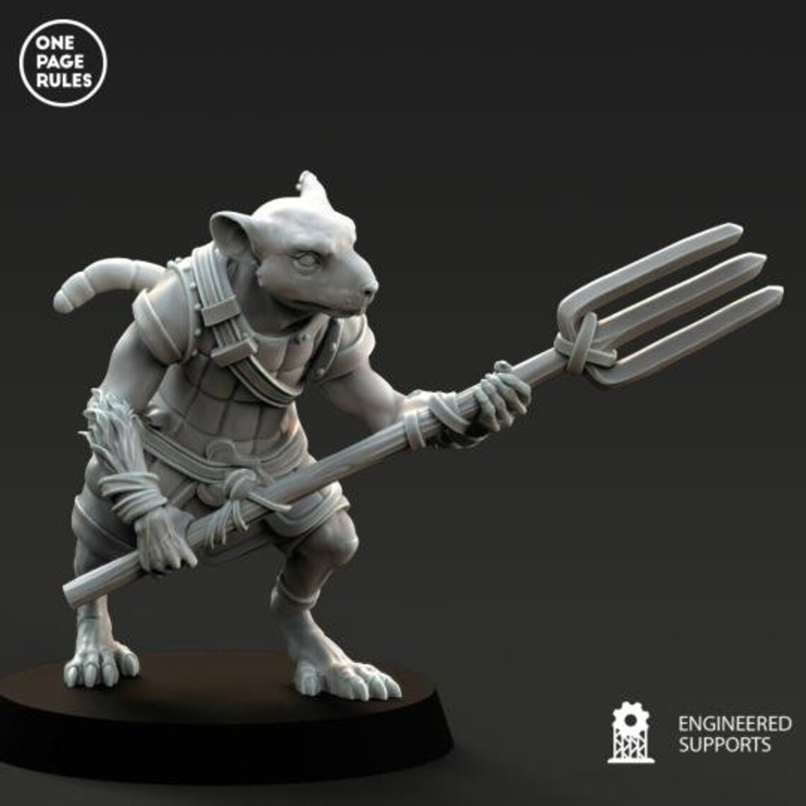 Ratmen Militia Stl File Pack DND Stl Files D and D Minis Opr Ratmen D&D ...