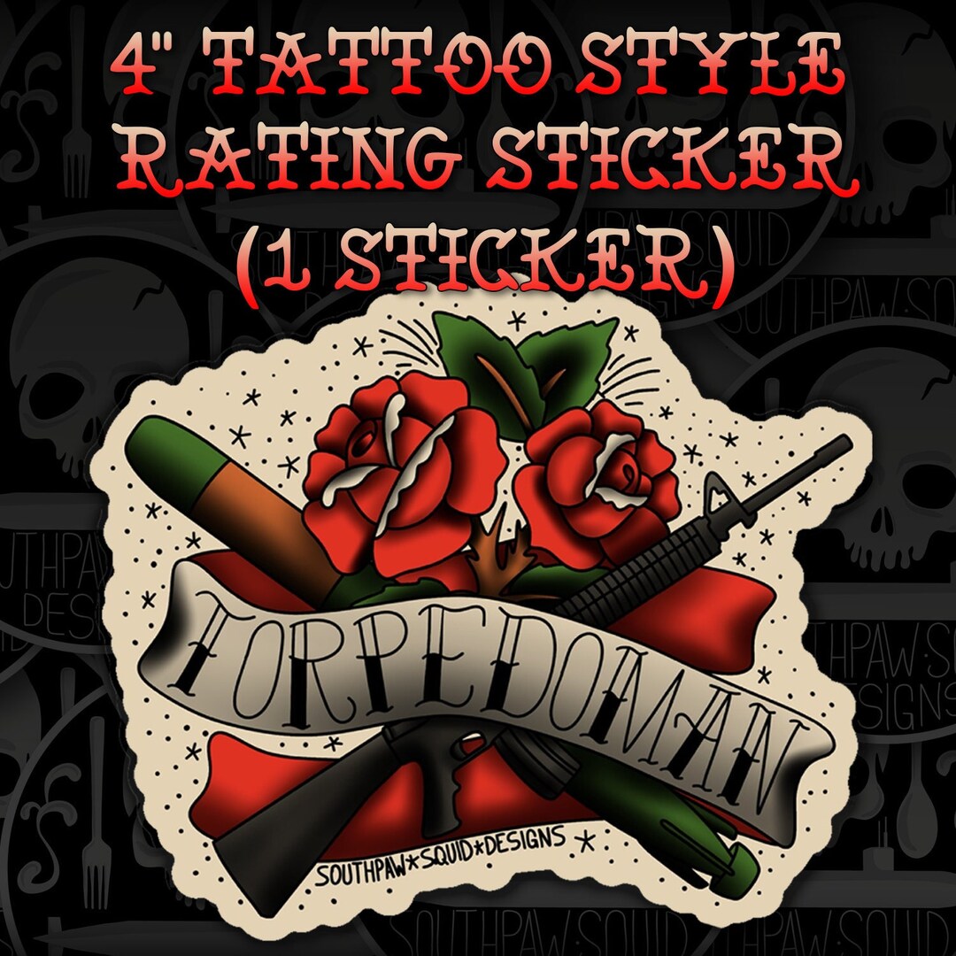 4 Tattoo Style Rating Stickers 1 Sticker - Etsy