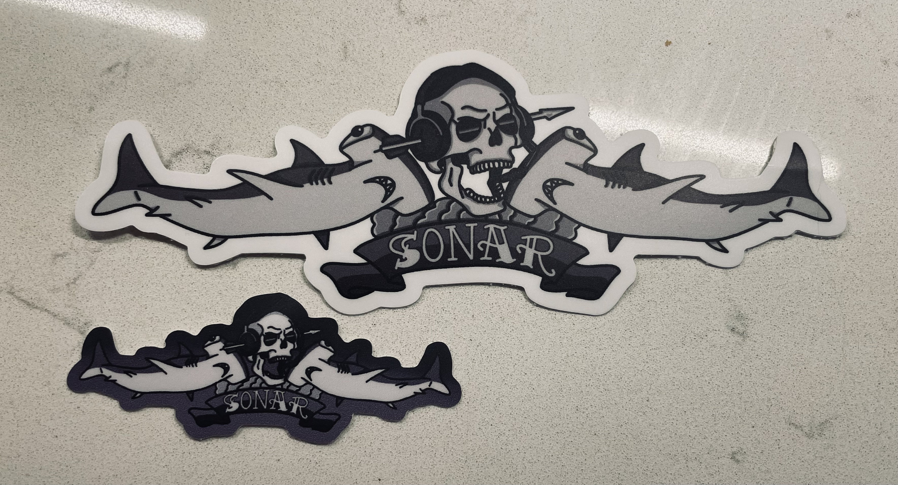 6" US Navy Custom Designed Submarine Dolphin Stickers, Gifts for Him ...