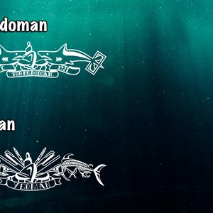 11.5" Custom Designed Navy Submarine Window Vinyl Decal, Gifts for Him ...