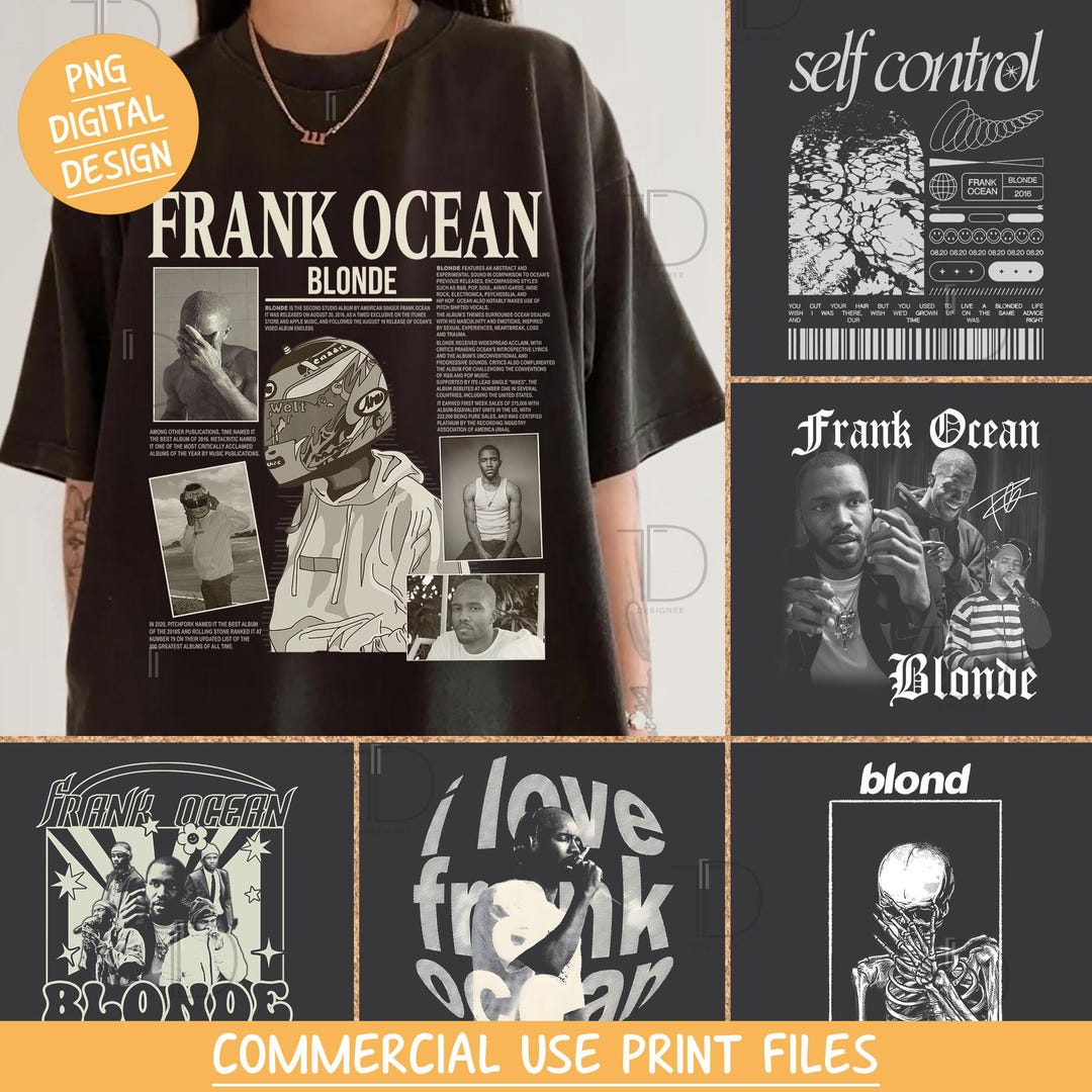 Frank Ocean Bundle Png, Frank Ocean Png Digital Download Arquivo Design ...