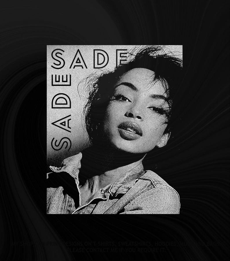 Sade Adu PNG, Sade Png Digital Download File Sublimation, Svg File, PNG ...