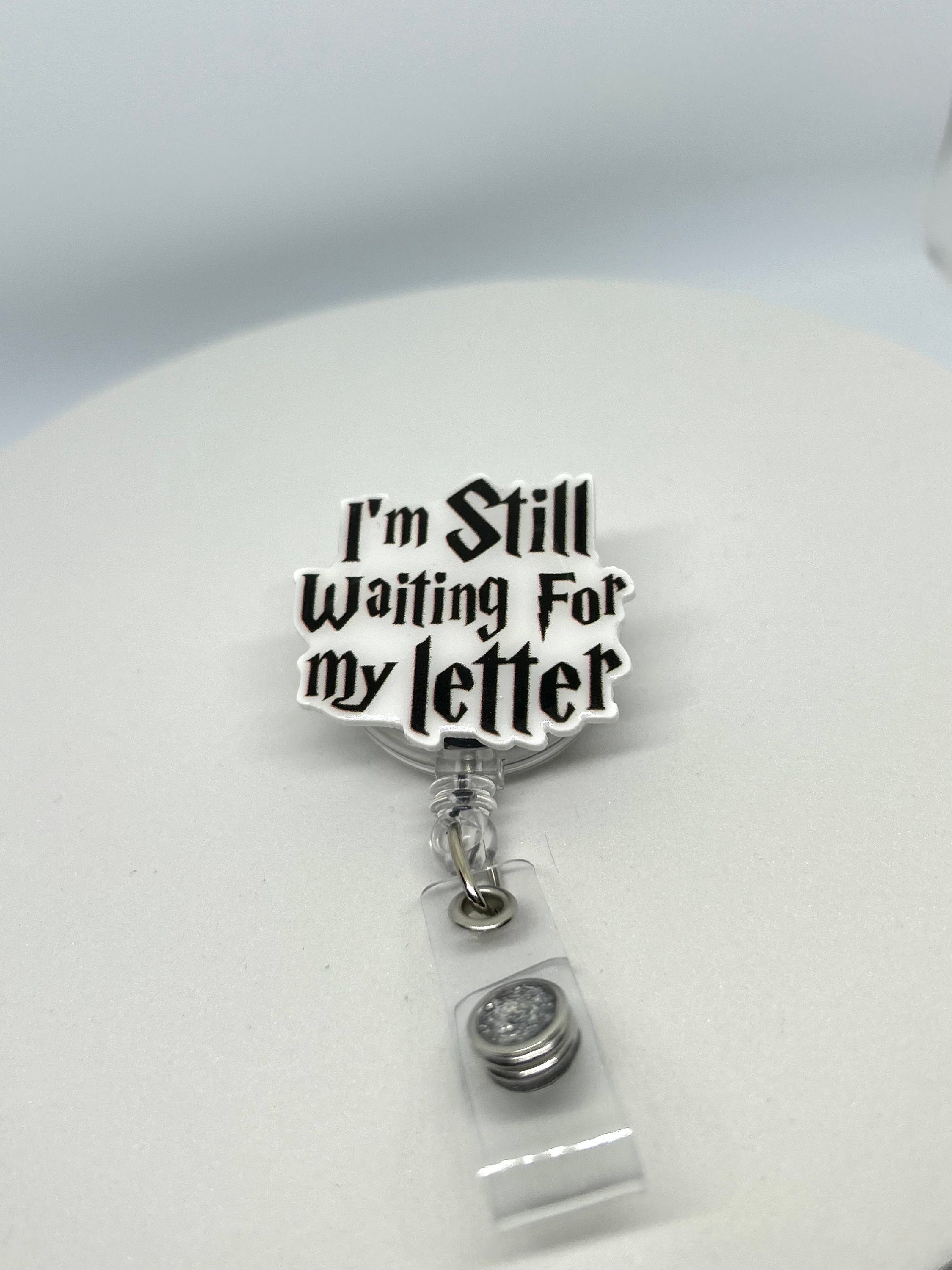 Hogwarts Letter Badge Reel - Etsy