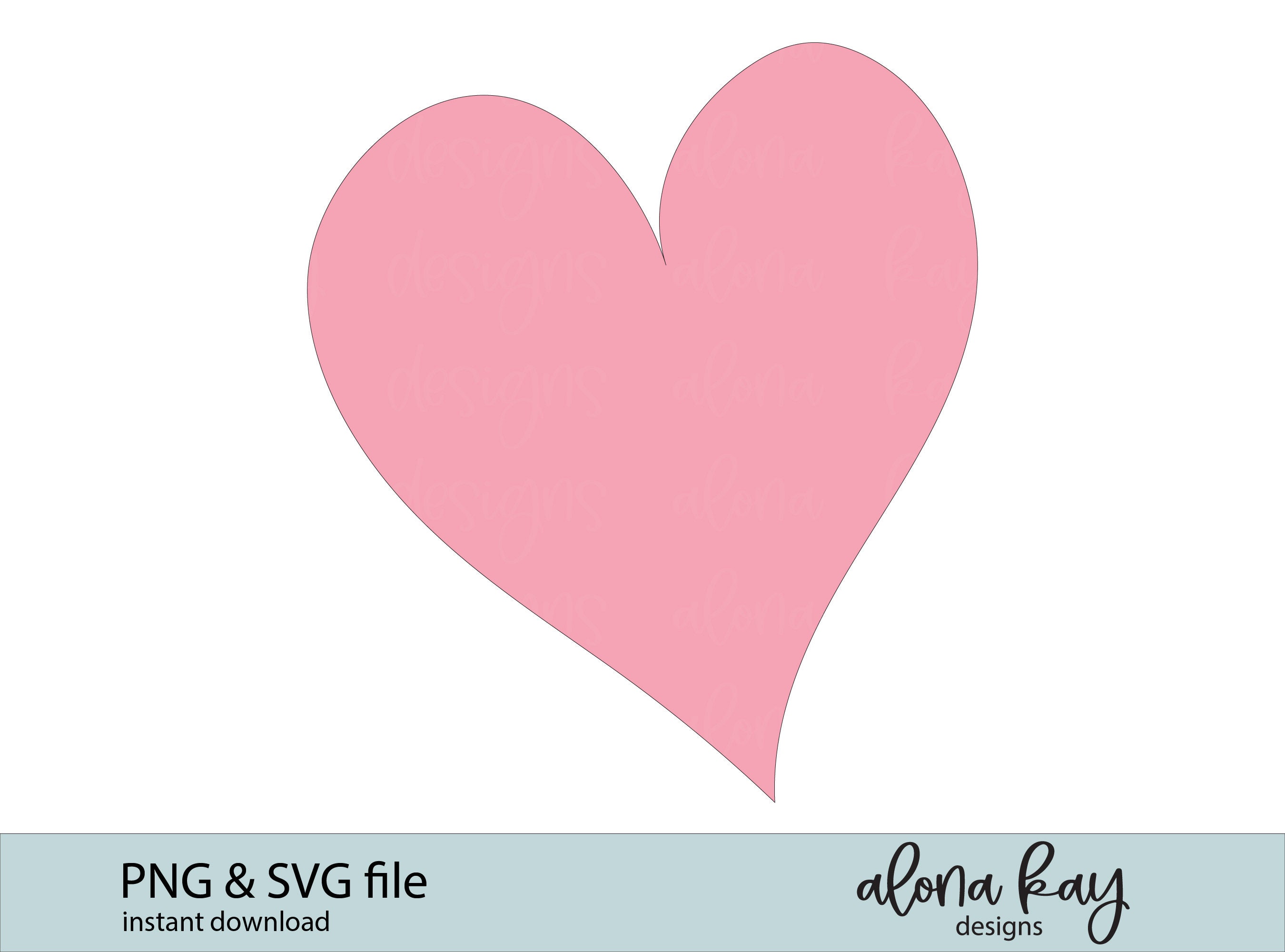 Heart, Heart SVG, Heart PNG, SVG, Pink Heart, Primitive Heart ...