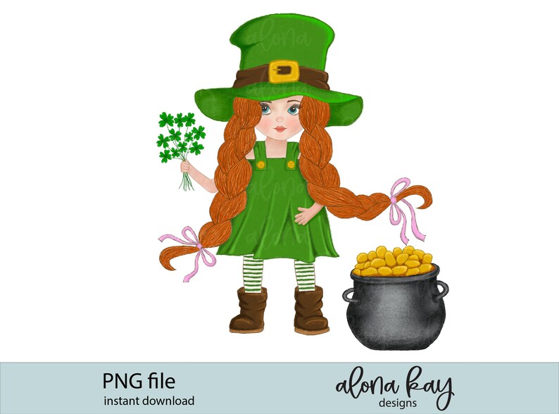 Leprechaun Girl, Leprechaun Girl PNG, Leprechaun PNG, Leprechaun Girl ...
