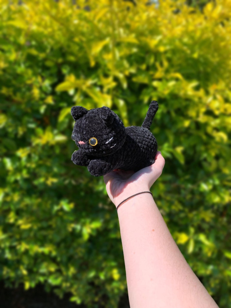 Lazy Solid Kitten - PDF CROCHET PATTERN - Etsy