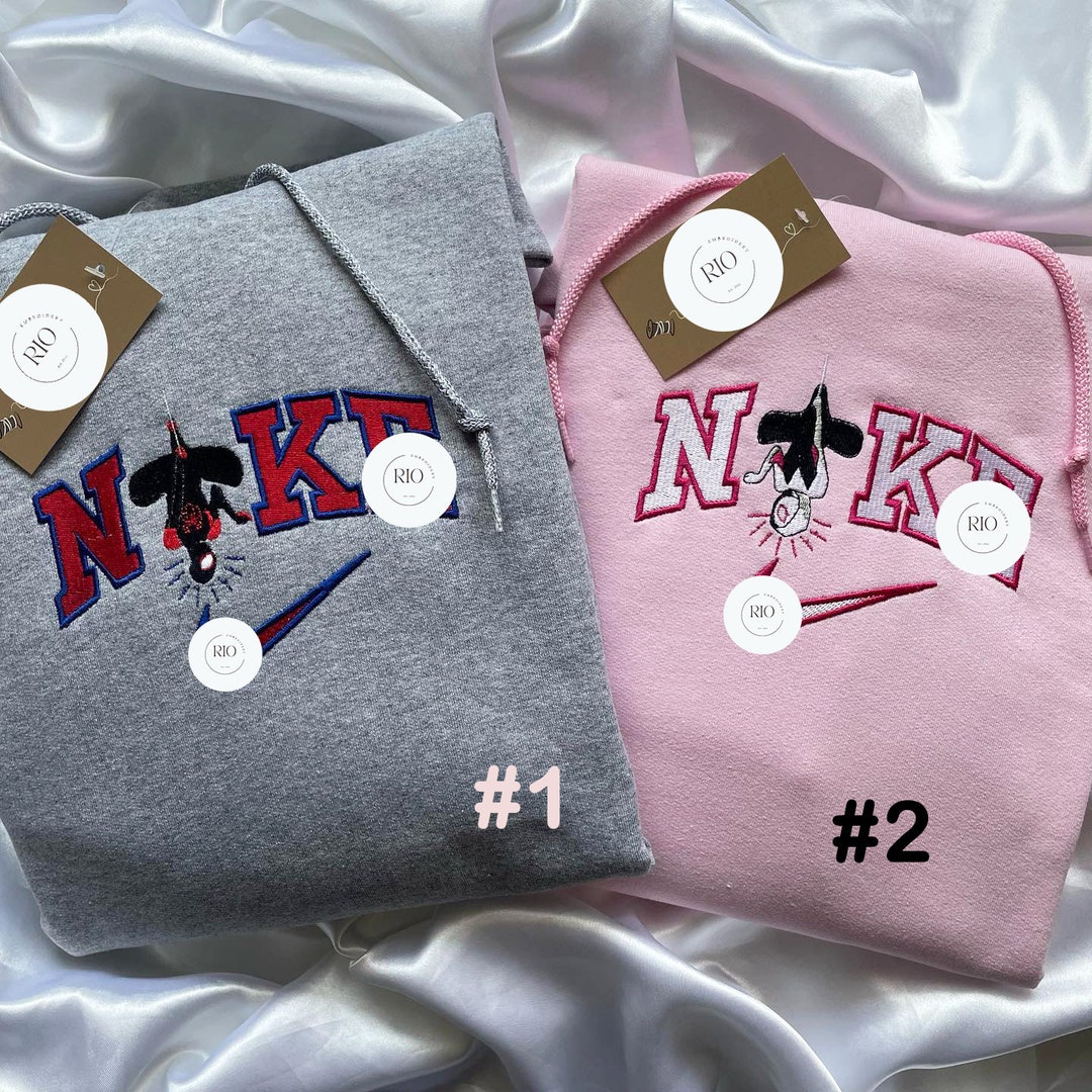 Custom, G.wen..sta.c.y and Spid.e.r Embroidered Sweatshirt, Matching ...