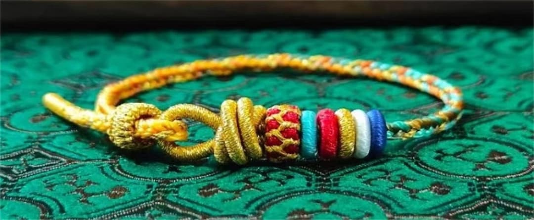 Handwoven Peace Knot Bracelet - Etsy