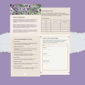 Codependency Worksheet Boundaries Worksheet Therapy Activities Therapy ...