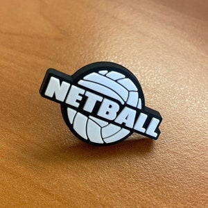 Netball Croc Charm - Etsy