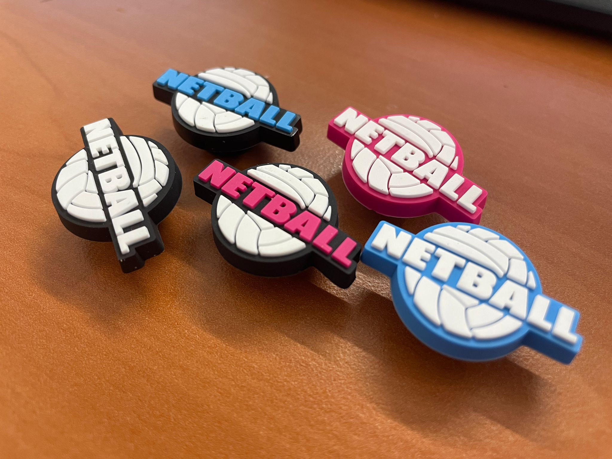 Netball Croc Charm - Etsy Australia