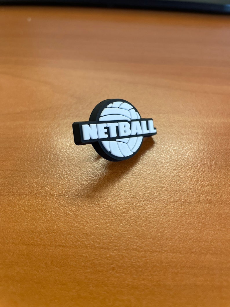 Netball Croc Charm - Etsy