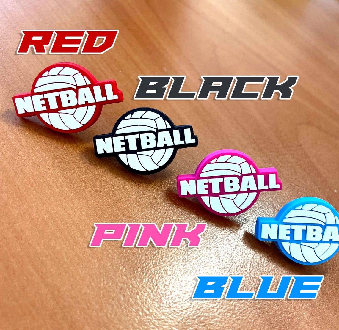 Netball Croc Charm - Etsy