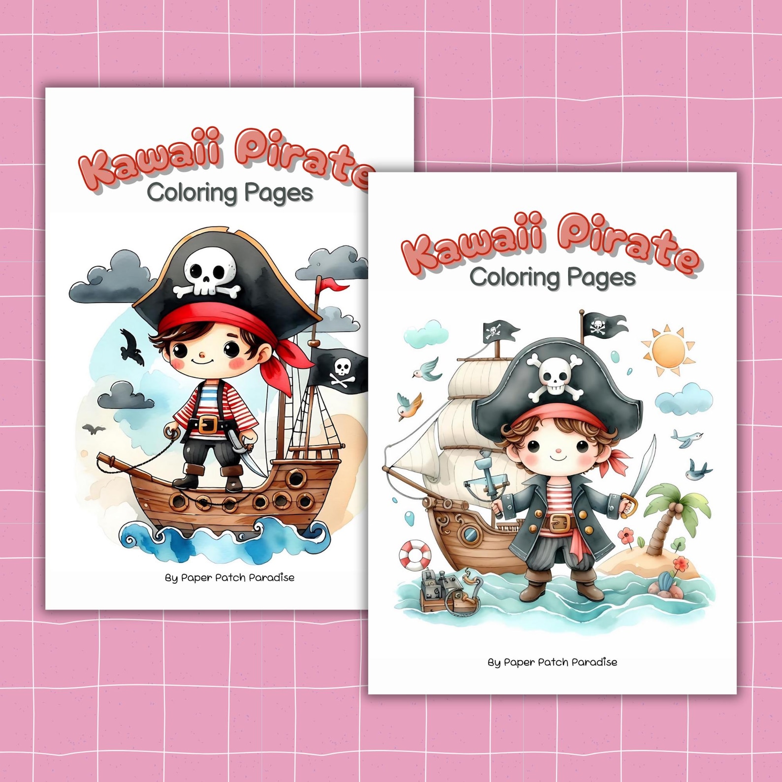 Pirate Coloring Pages Printable Kawaii Pirate Boy Coloring Sheet ...