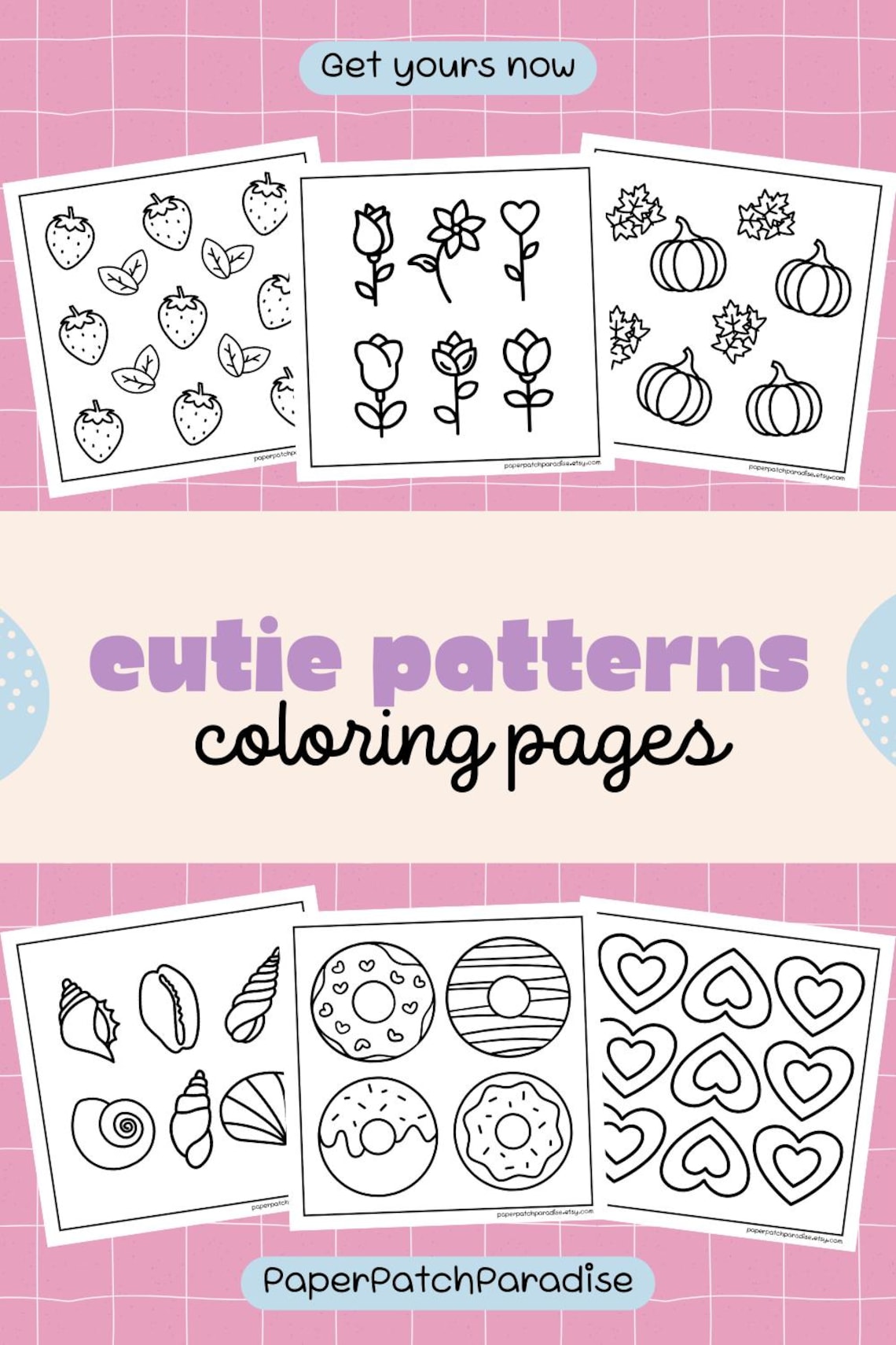 Cute Patterns Coloring Pages Printable Cozy Pattern Coloring Sheets ...