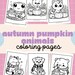 Cute Fall Coloring Pages Printable Pumpkin Patch Coloring Sheets Kids ...