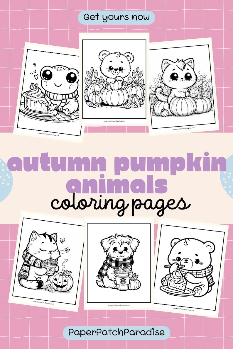 Cute Fall Coloring Pages Printable Pumpkin Patch Coloring Sheets Kids ...