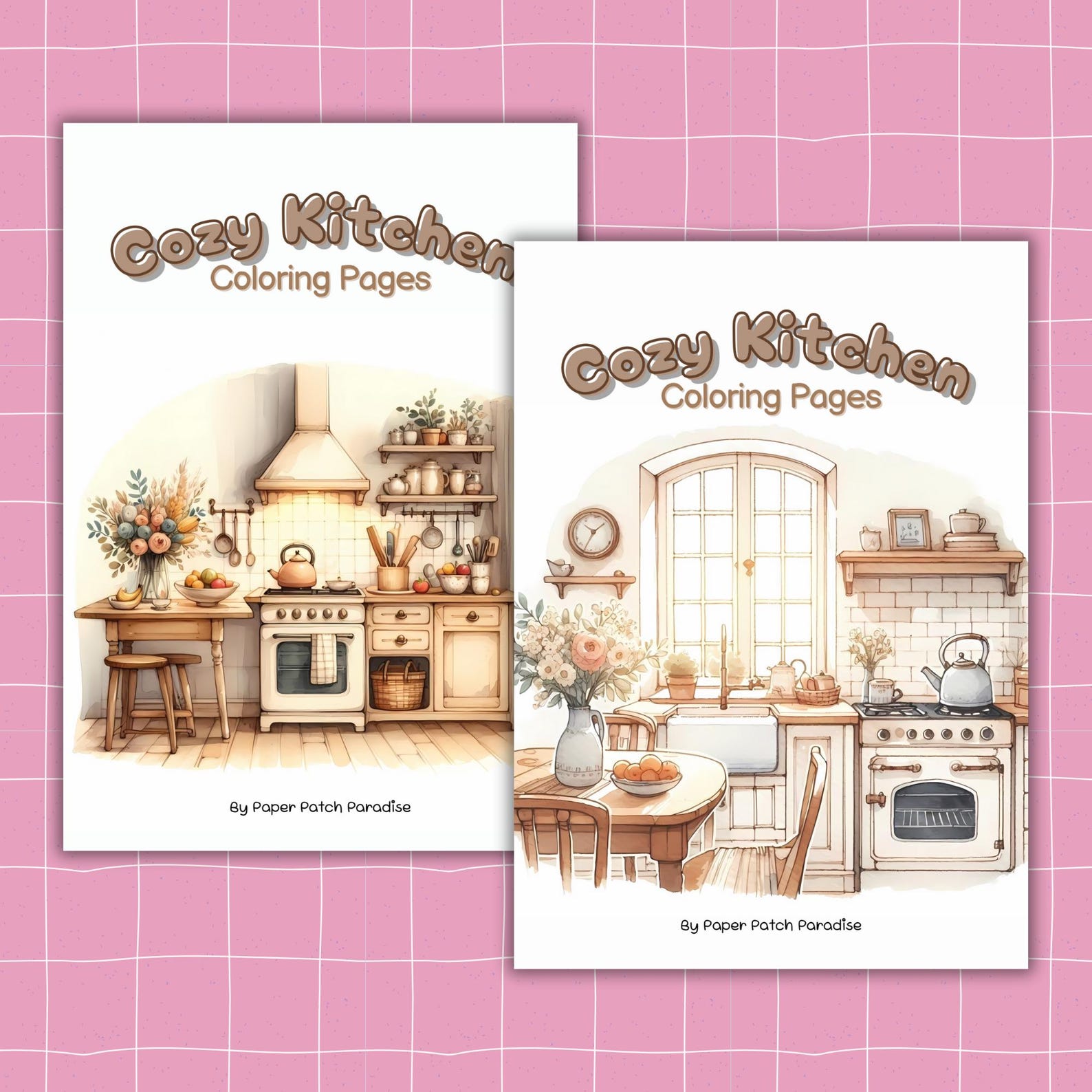 Cozy Kitchen Coloring Pages Printable Home Interior Coloring Sheets ...