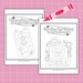 Bold and Easy Y2K Coloring Pages Printable Cute 2000s Fashion Coloring ...