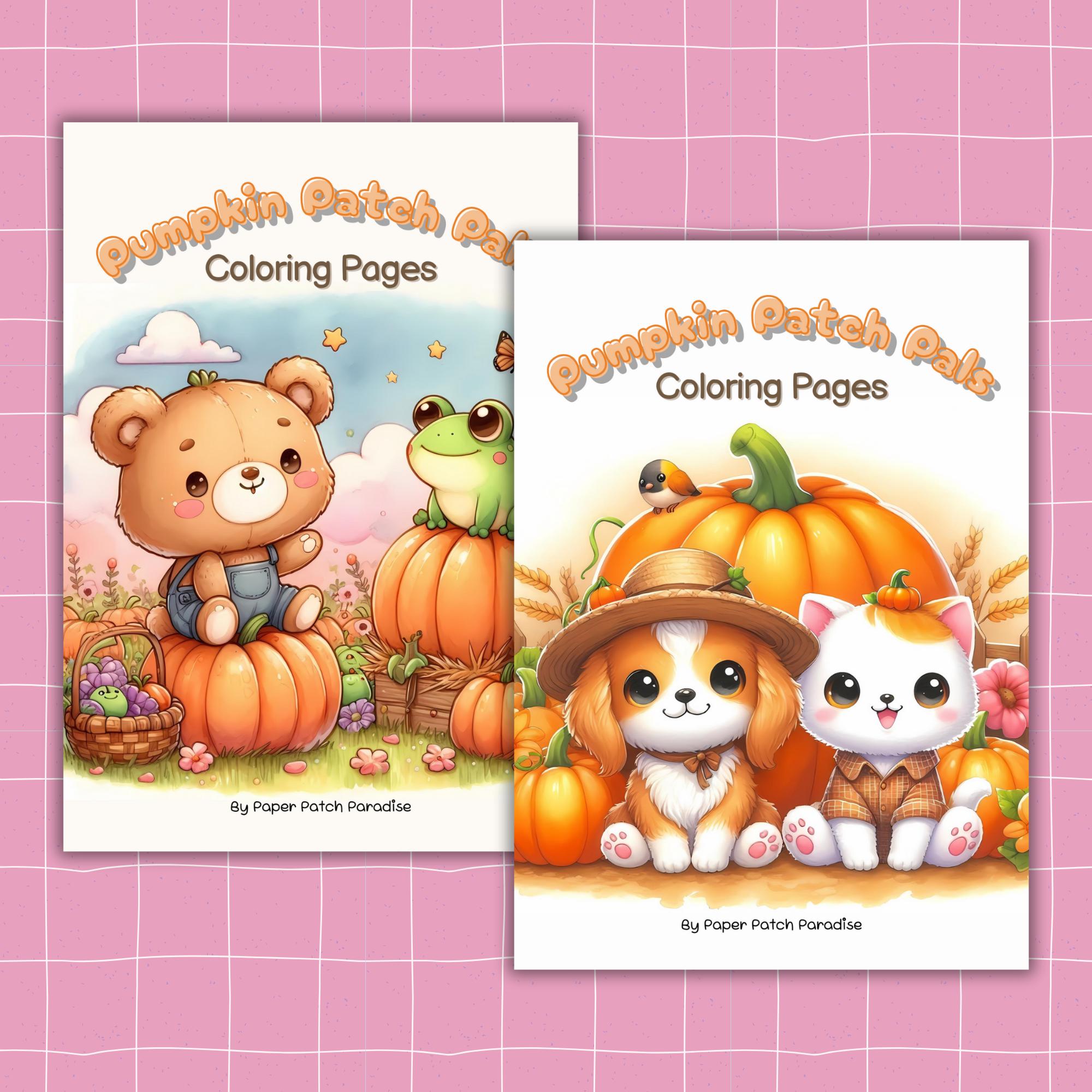 Cute Fall Coloring Pages Printable Pumpkin Patch Coloring Sheets Kids ...