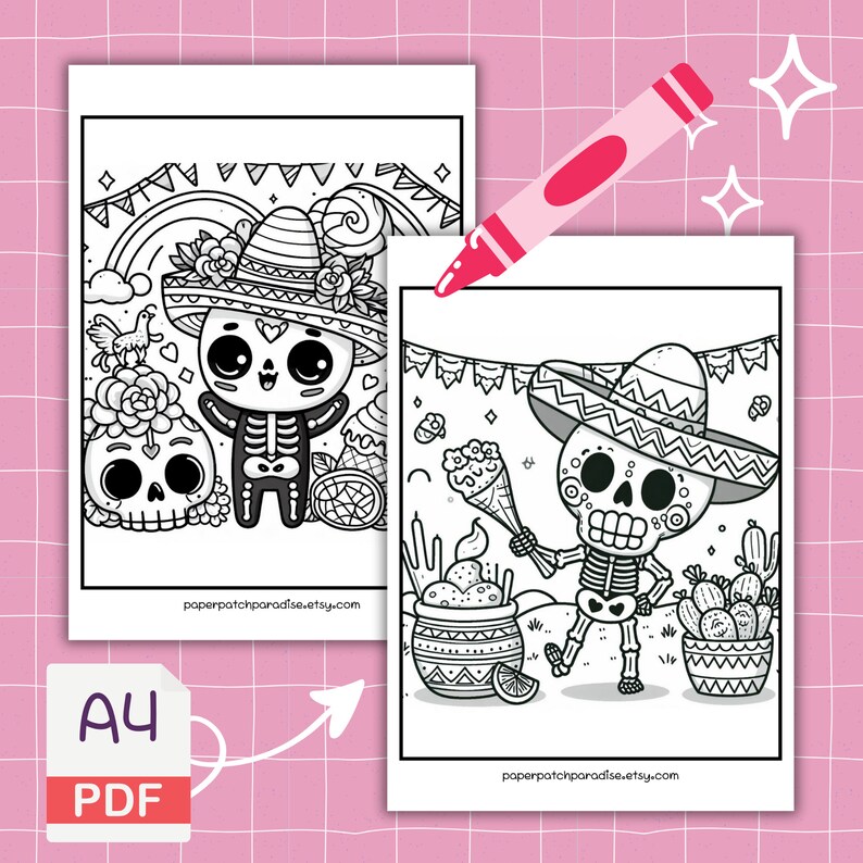Cinco De Mayo Coloring Pages Printable Kawaii Cinco De Mayo Coloring ...