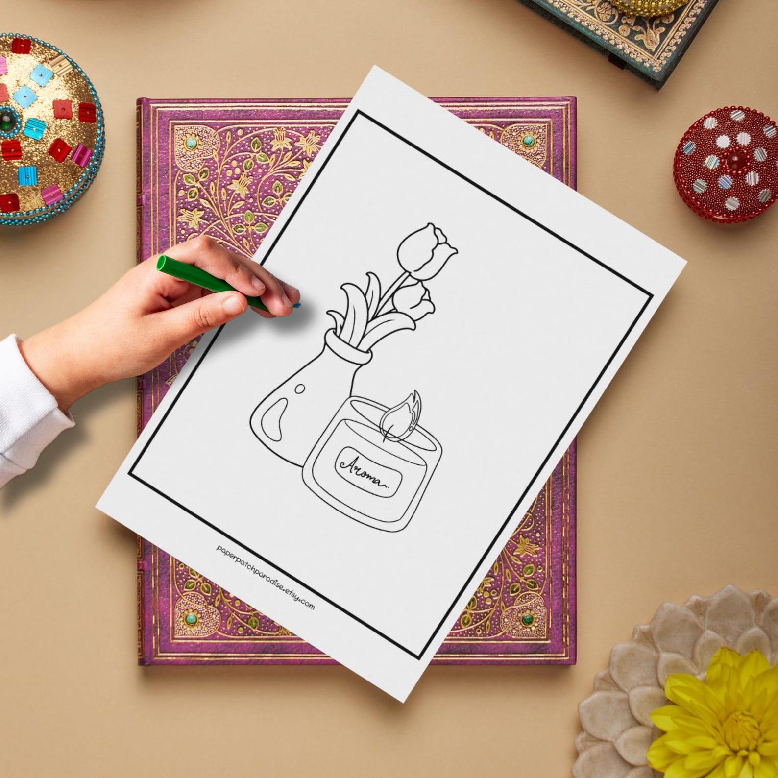 Bold and Easy Cute Cozy Coloring Pages Printable Stress Relief Coloring ...