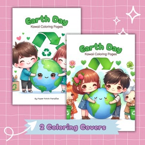 Earth Day Coloring Pages Printable Kawaii Earth Day Coloring Sheets ...