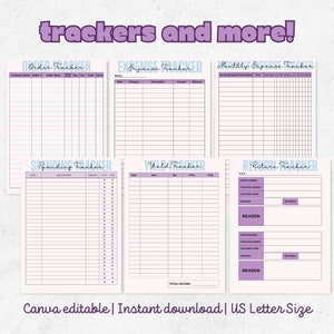 Order Form Bundle Template Printable Small Business Forms Canva ...