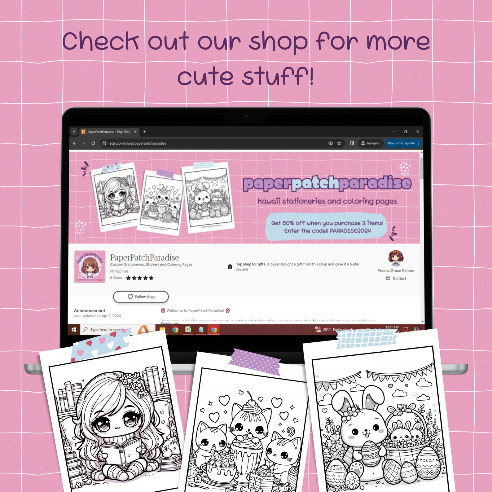 Bold and Easy Soft Girl Era Coloring Pages Printable Cute Coquette ...