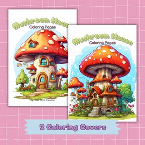 Mushroom House Coloring Pages Printable Fantasy House Coloring Sheets ...