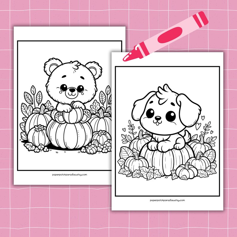 Cute Fall Coloring Pages Printable Pumpkin Patch Coloring Sheets Kids ...