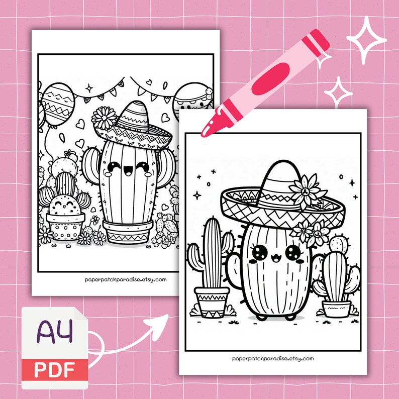 Cinco De Mayo Coloring Pages Printable Kawaii Cinco De Mayo Coloring ...
