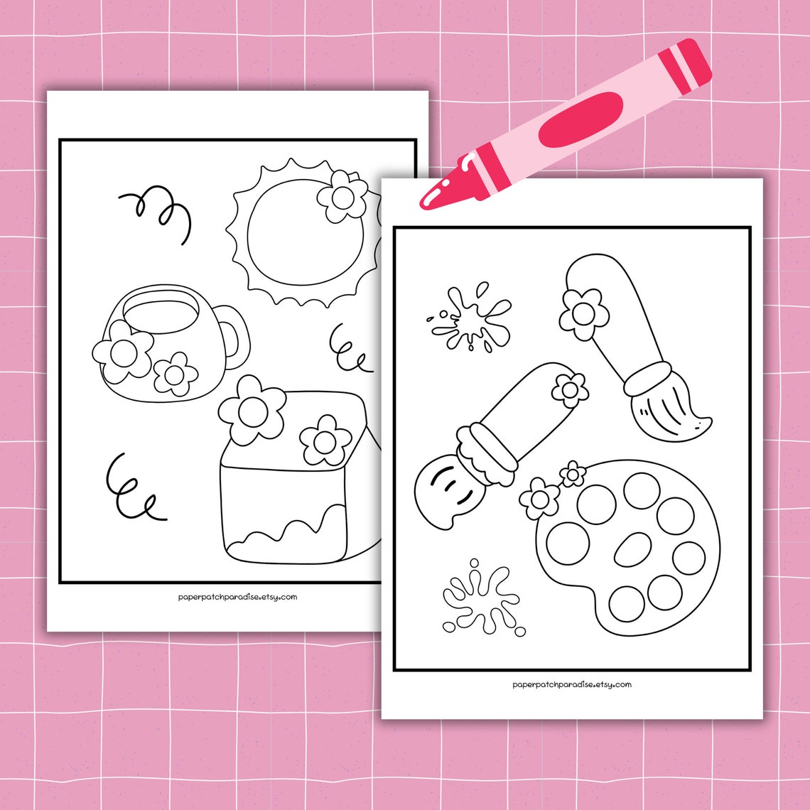 Back to School Coloring Pages Printable Bold and Easy Coloring Sheets ...
