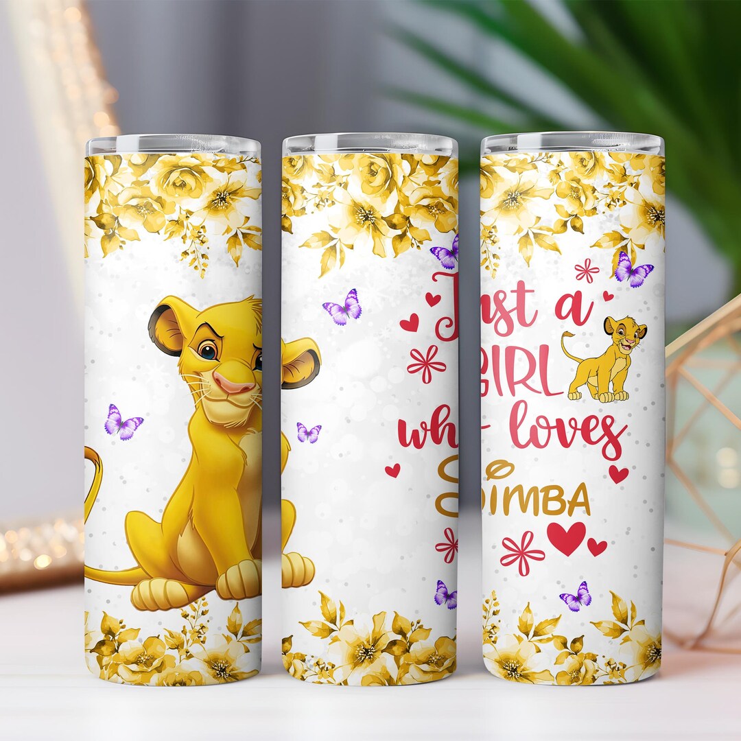 Vaso flaco de león mágico, vaso flaco de león de la selva de 20 oz ...