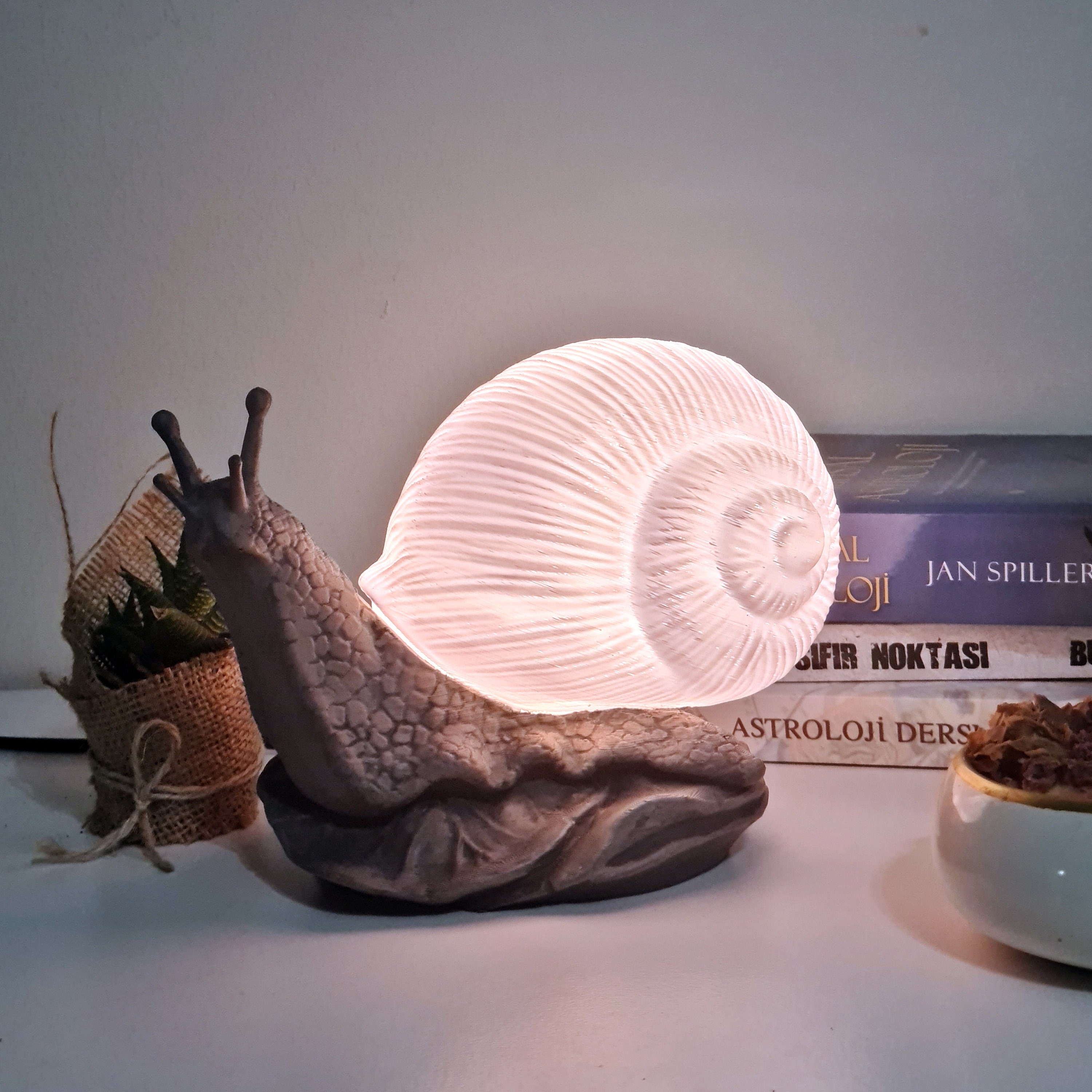 Lamp, Snail Lamp, Decorative Table Lamp, Home Decoration,night Lamp ...