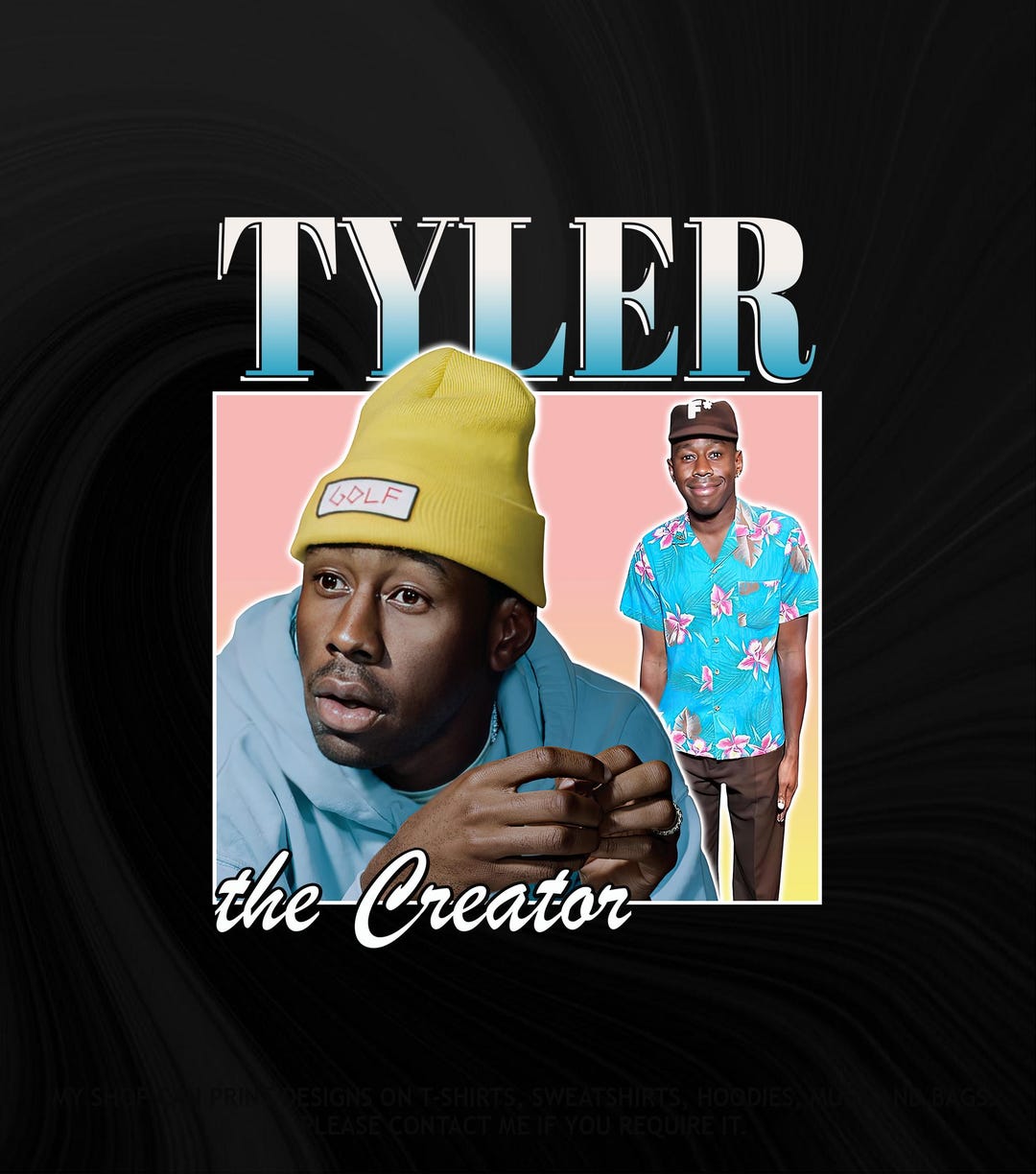 Vintage Tyler the Creator Png, Tyler the Creator Rap Singer Digital ...