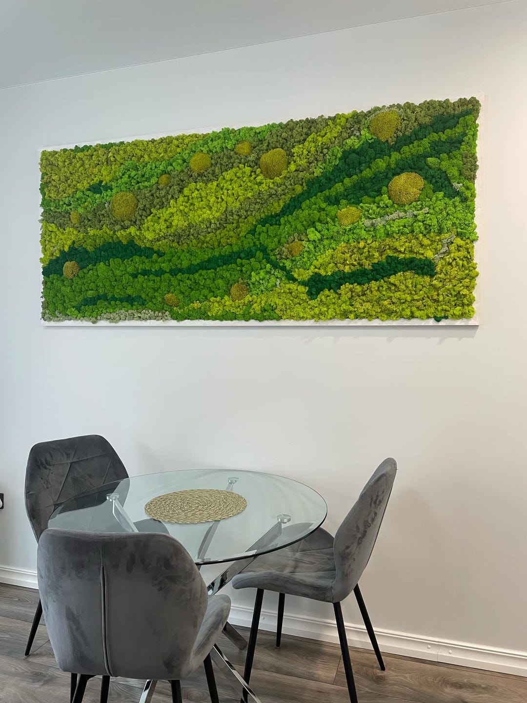 Moss Wall Art_ Stabilised Moss Wall Frame_ Big Frame Art - Etsy