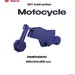 Motorcycle Motorbike 3D Papercraft Template PDF Download Assembly Guide ...