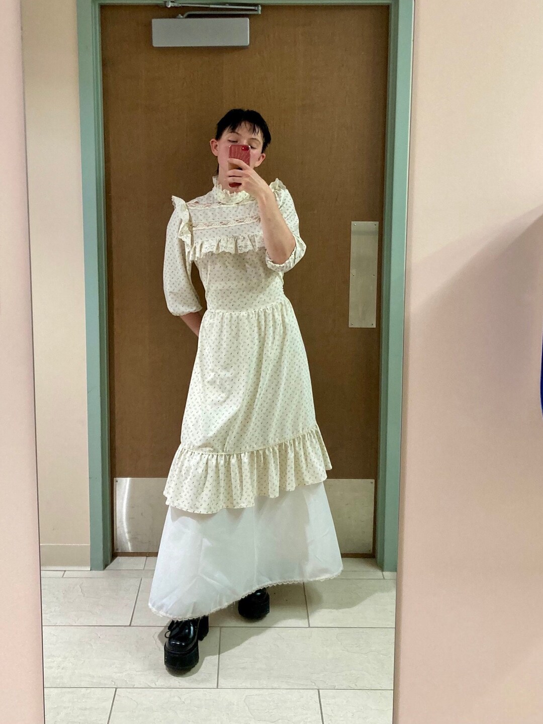 Gunne Sax Style Midi Dress - Etsy