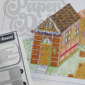 How to Draw a 3D Cubby House Printable Teaching Teacher Resource Art ...