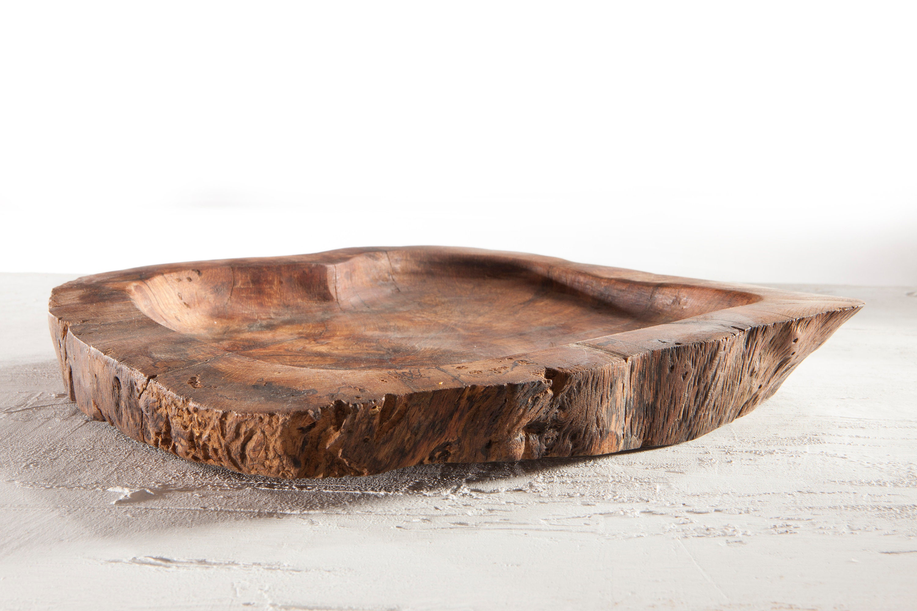 Recycled Oak Wood Plate Handmade Home Decor - Etsy