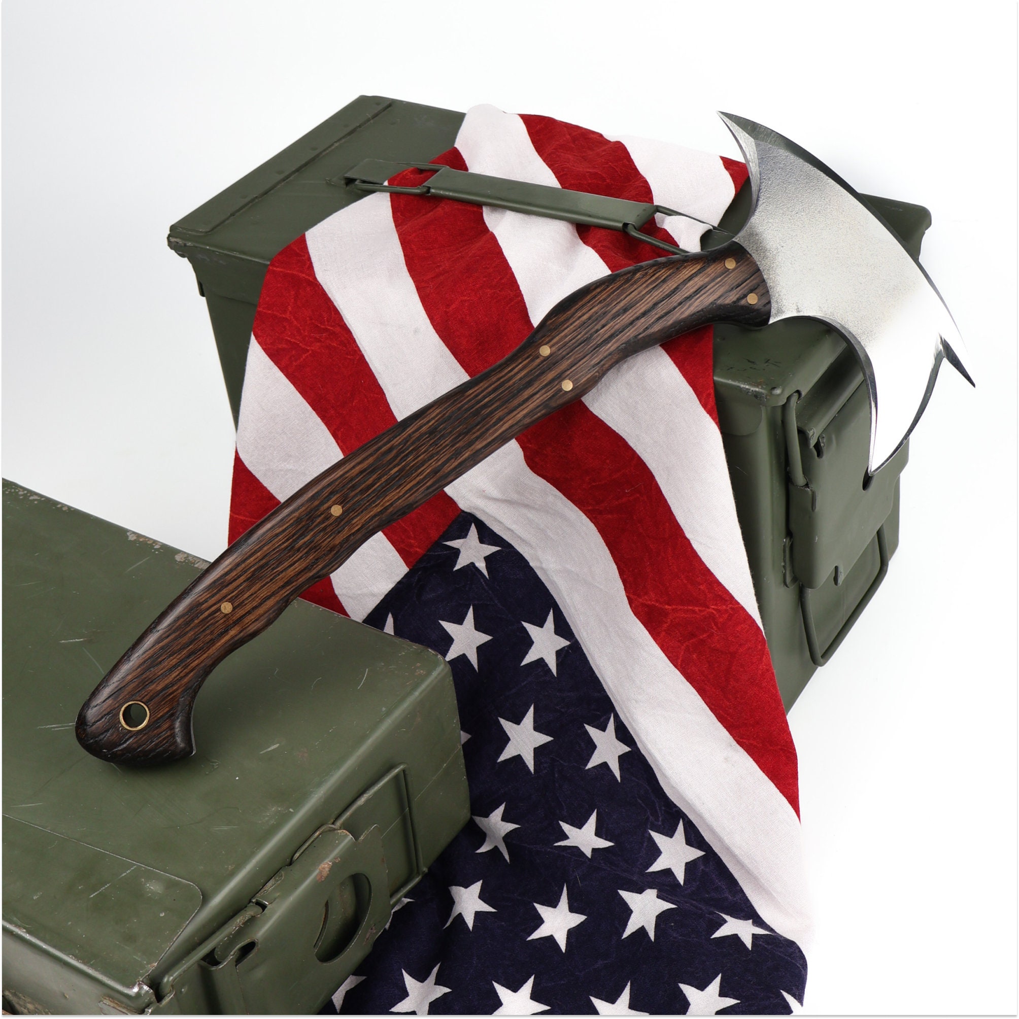 Tomahawk Axe Tactical Tomahawk Axe Combat Tactical Hatchet Hand Forged ...