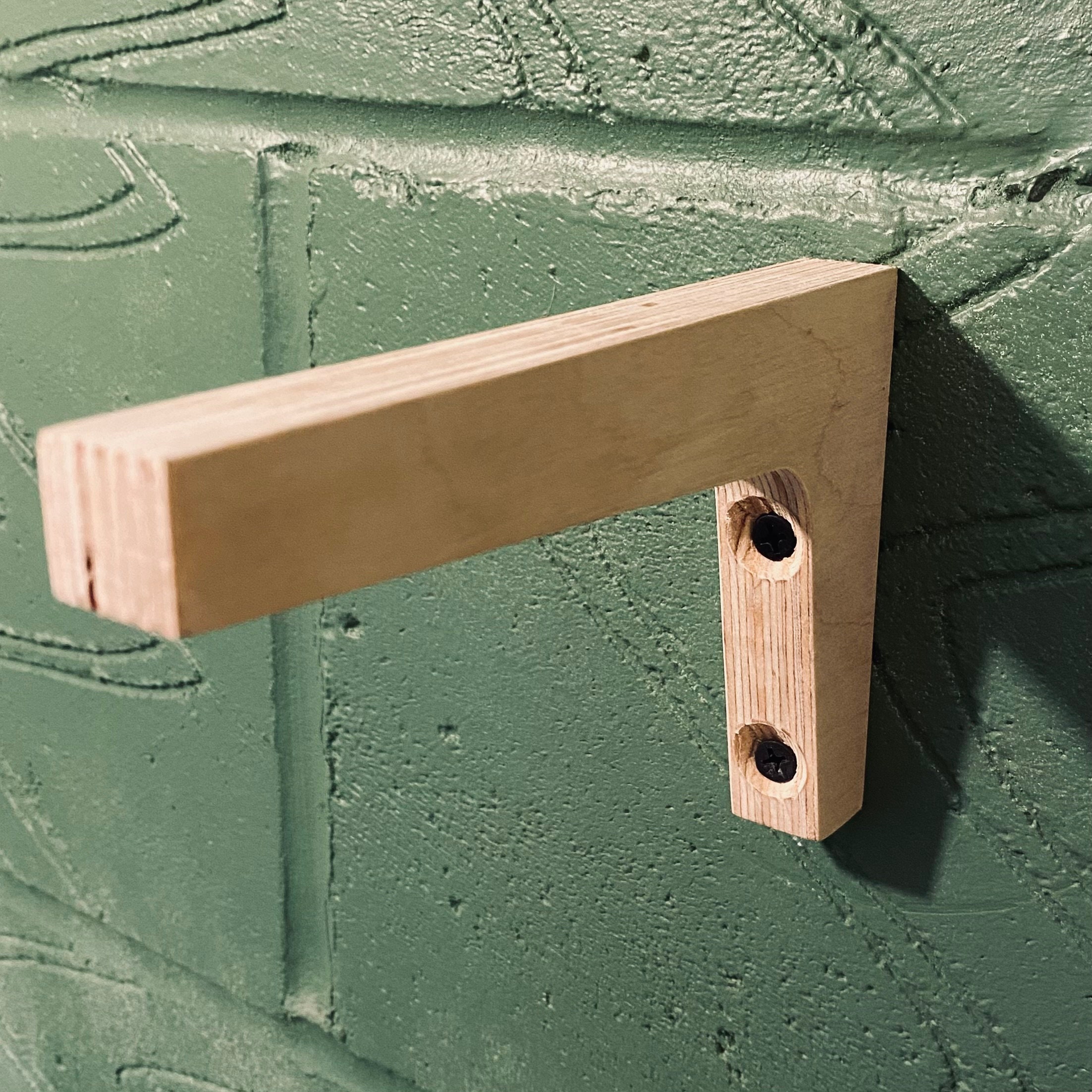 Handmade Square Birch Plywood Shelf Bracket 100mm X 150mm 4x6 Inches - Etsy