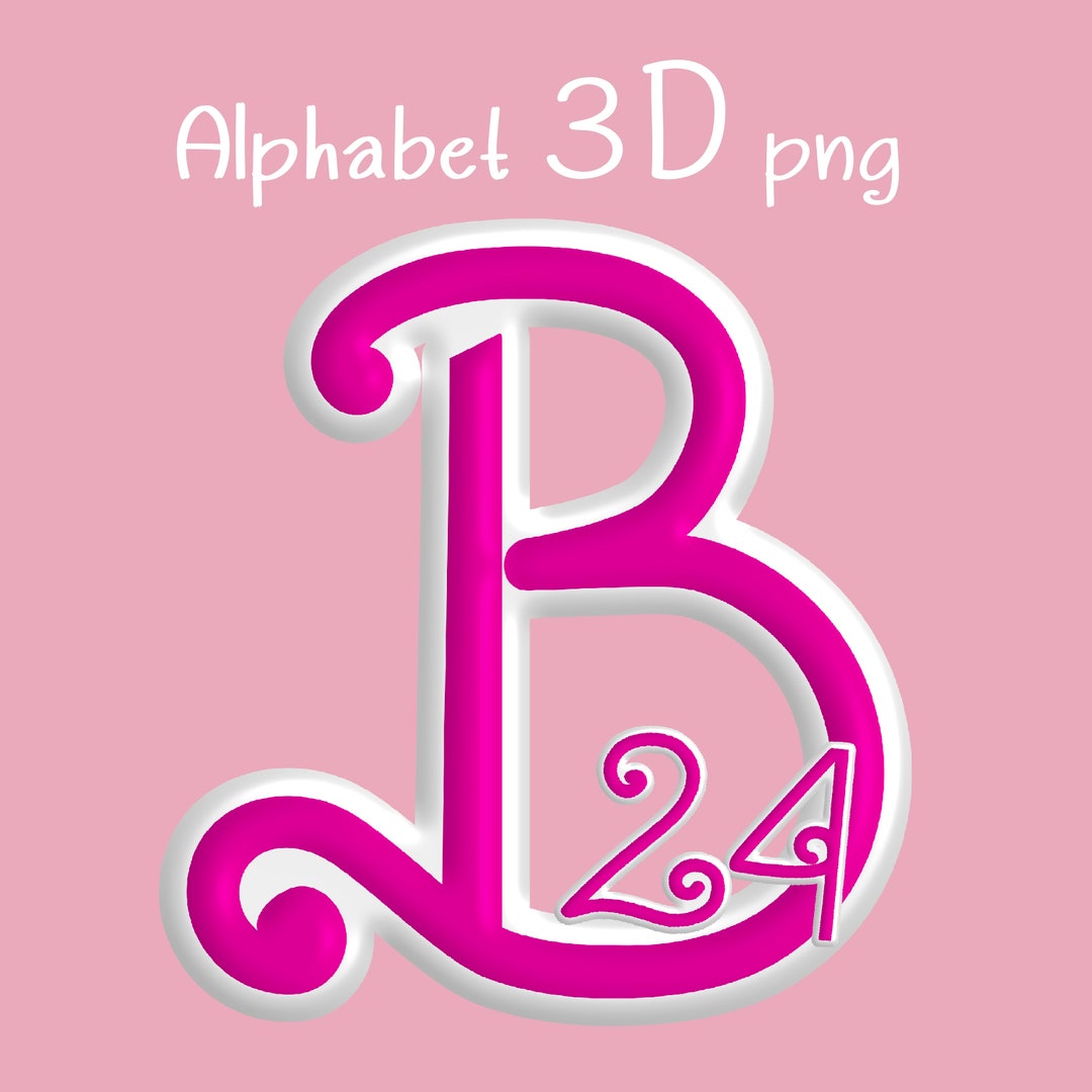Dolly Font 3D Png Download, Dolly Girl Alphabet Png, Letter Girl Retro ...
