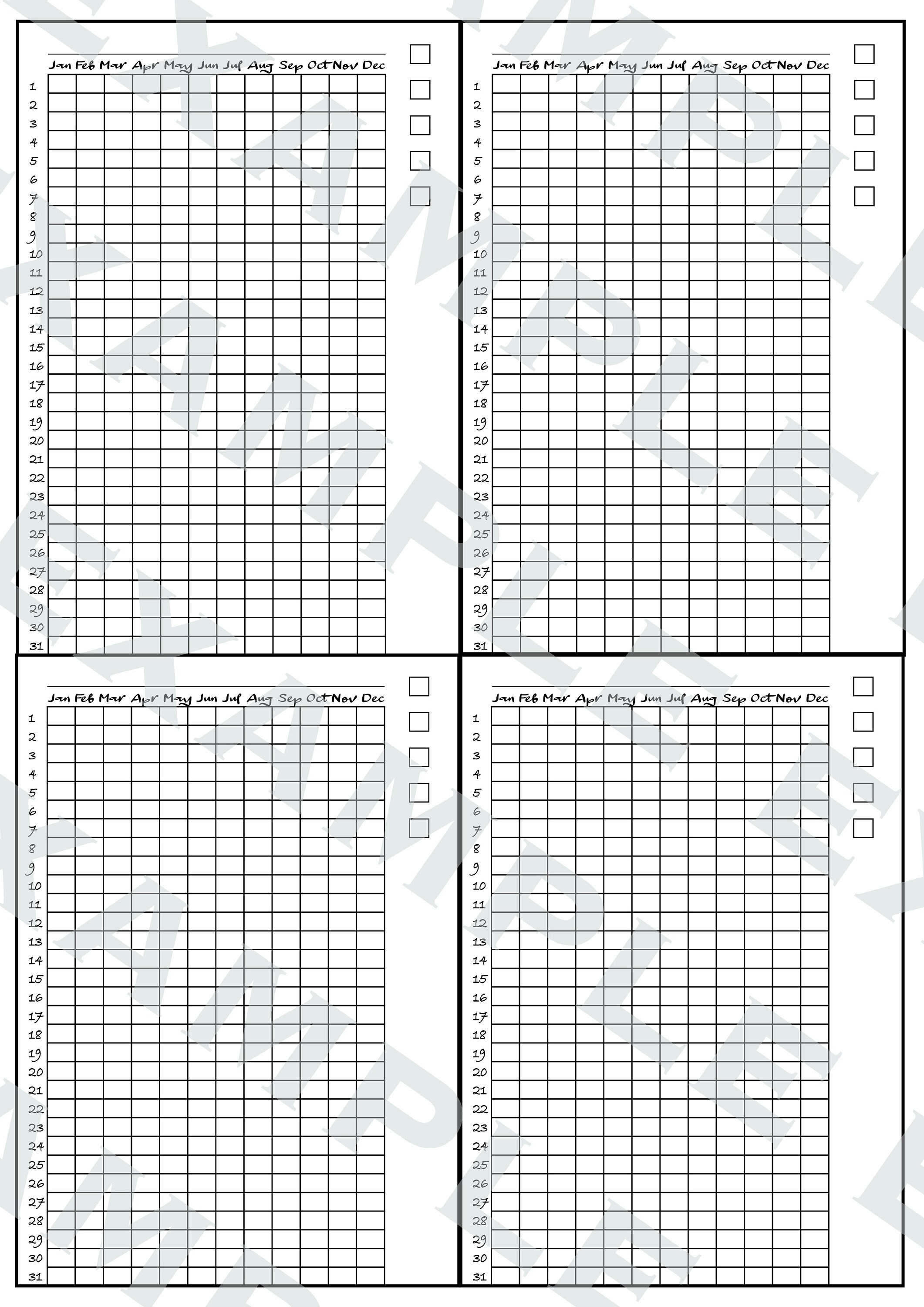 Bullet Journal Template, Journaling Made Easy, Bullet Diary Page - Etsy