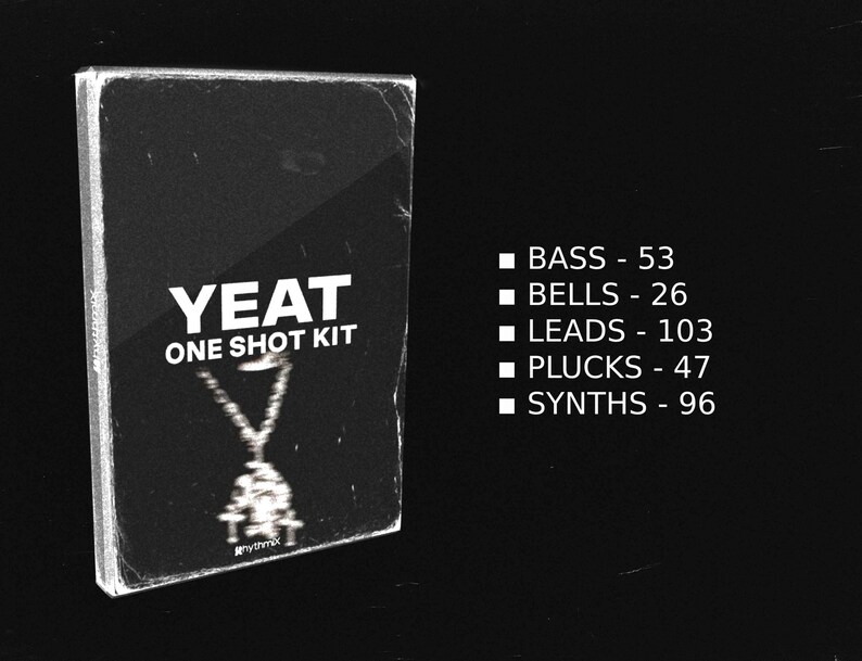 Yeat Production Bundle: Yeat Drum Kit, Yeat One Shots, Yeat Loop Kit ...