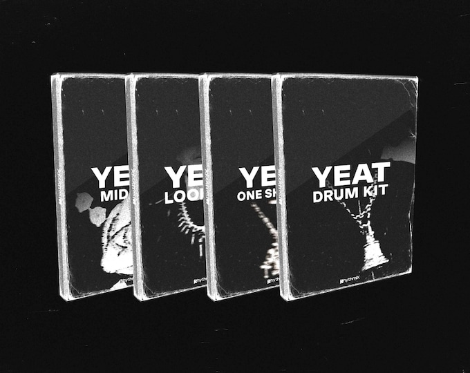 Yeat Production Bundle: Yeat Drum Kit, Yeat One Shots, Yeat Loop Kit ...