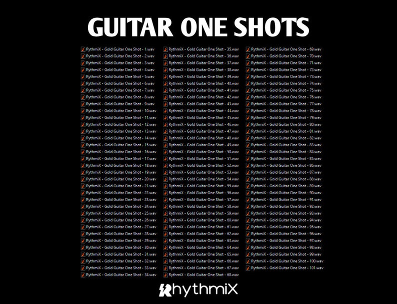 Guitar MIDI Pack: 100 MIDI Files + One-shot Kit - Etsy