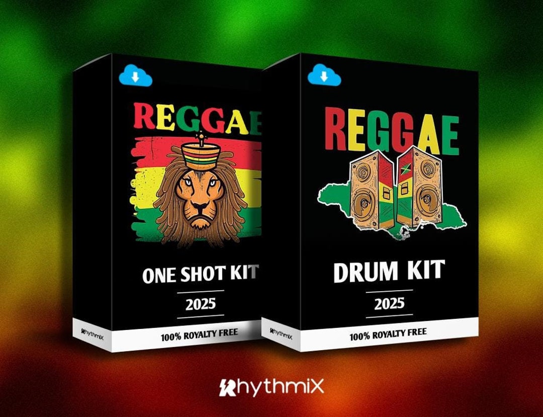 Reggae Drum Kit & One Shot Kit: 1140+ WAV Samples (digital Download) - Etsy