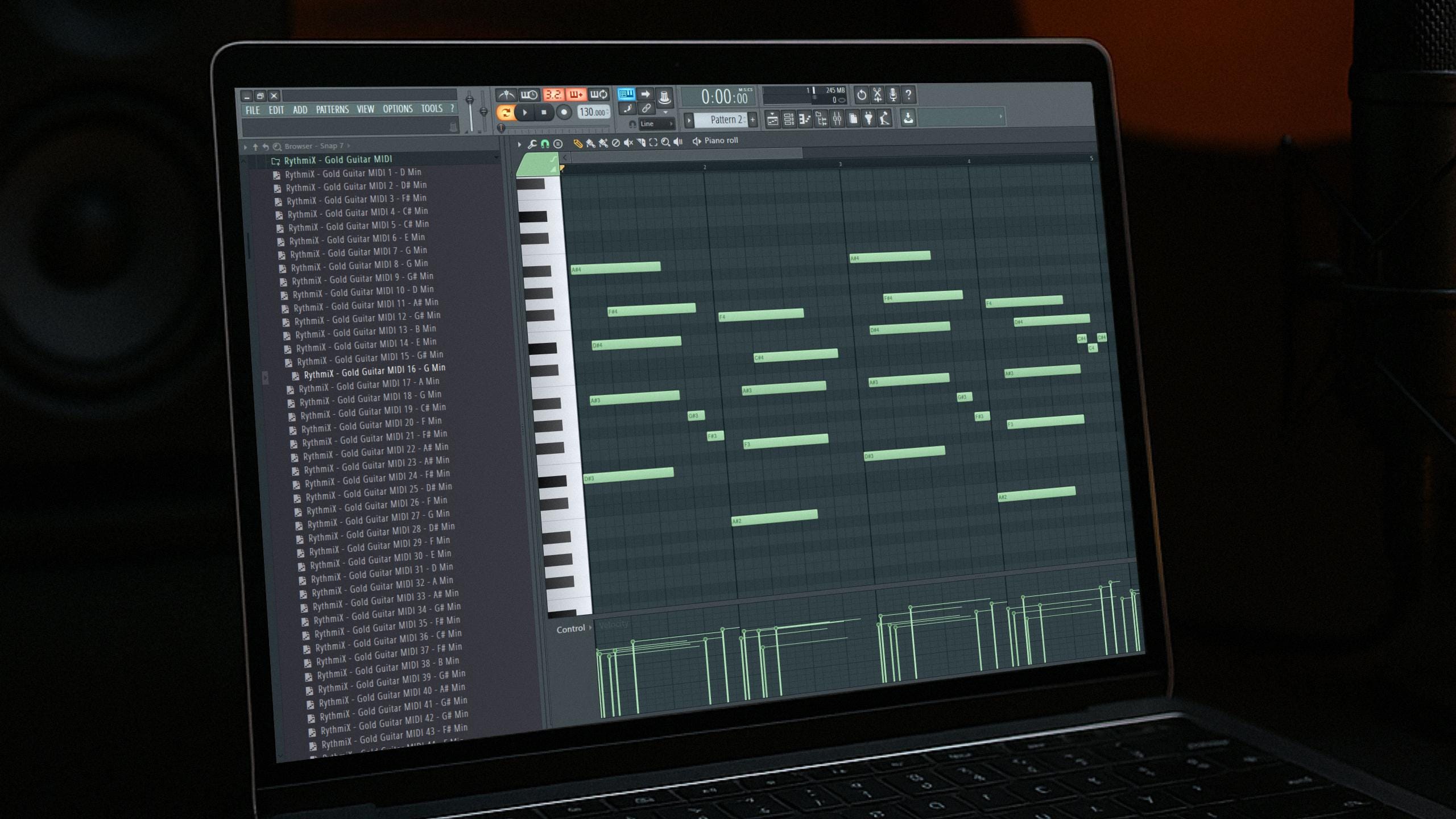 Guitar MIDI Pack: 100 MIDI Files + One-shot Kit - Etsy